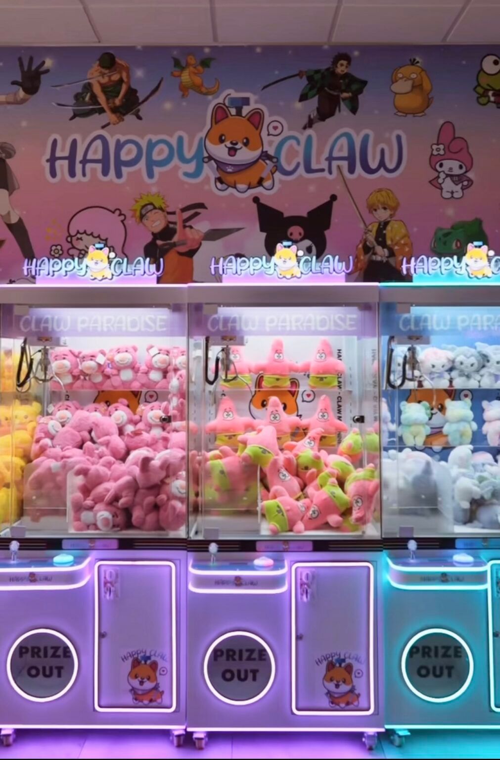 Welcome to Happy Claw Arcade - Happy Claw: Toys Claw Machines ...